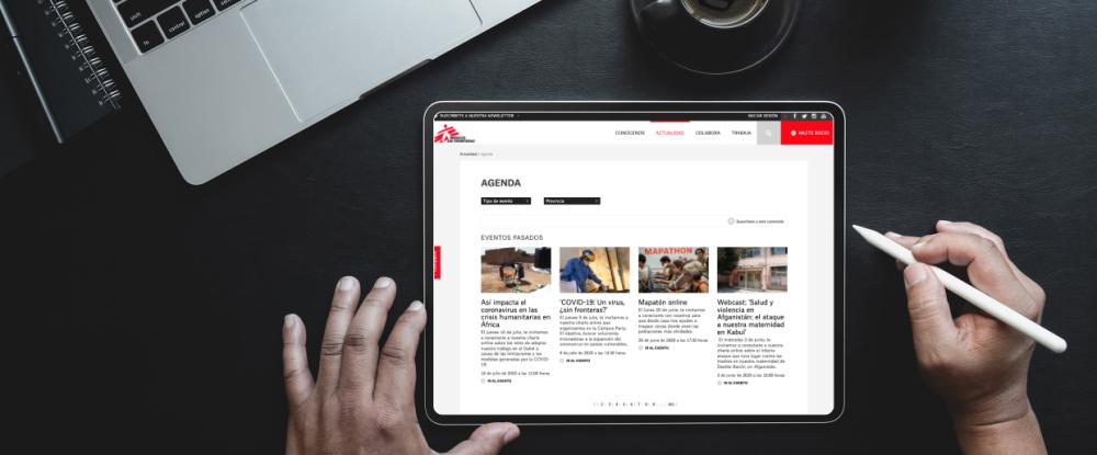 A powerful fundraising and communication solution for MSF Spain | Ymbra